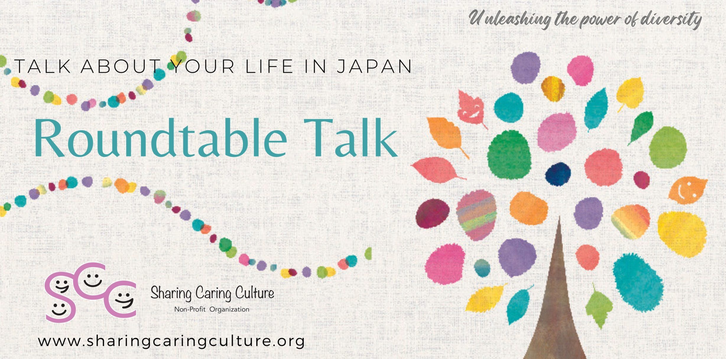 Roundtable Talk- Talk about your life in Japan | Sharing Caring Culture